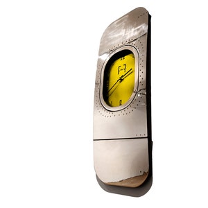 Airplane Art Airbus A320 Fuselage Clock - Yellow - Etsy