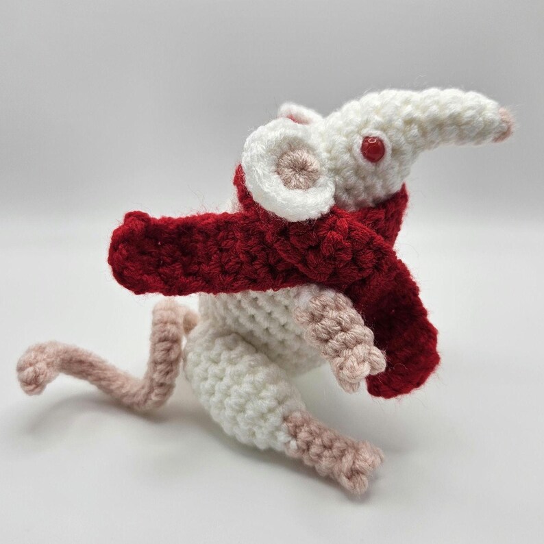 Crochet Winter Rat Doll (3.5 Inches Tall) - Etsy