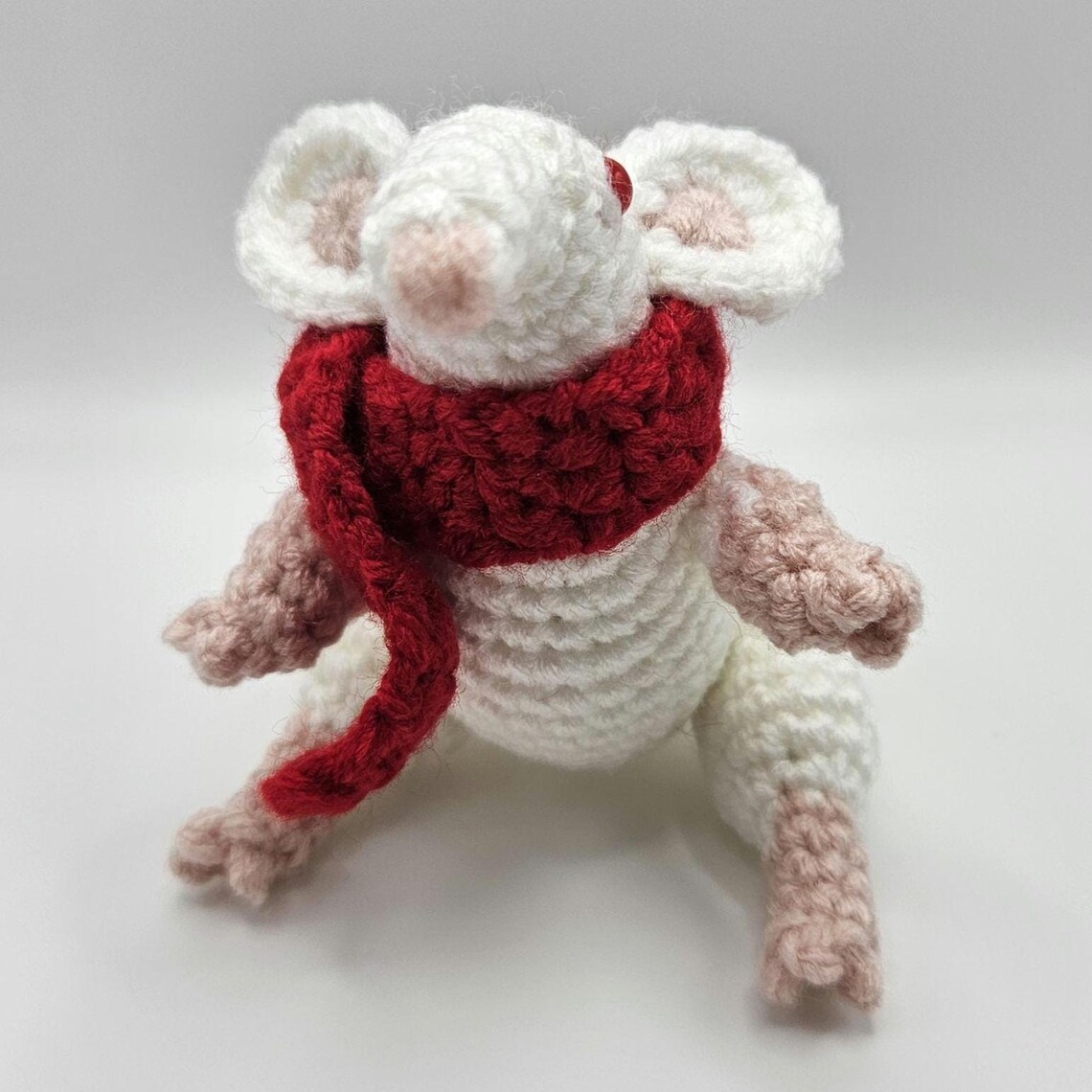 Crochet Winter Rat Doll (3.5 Inches Tall) - Etsy