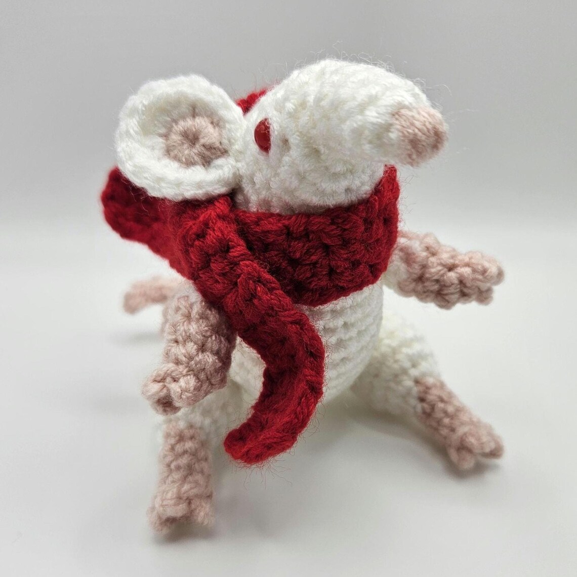 Crochet Winter Rat Doll (3.5 Inches Tall) - Etsy