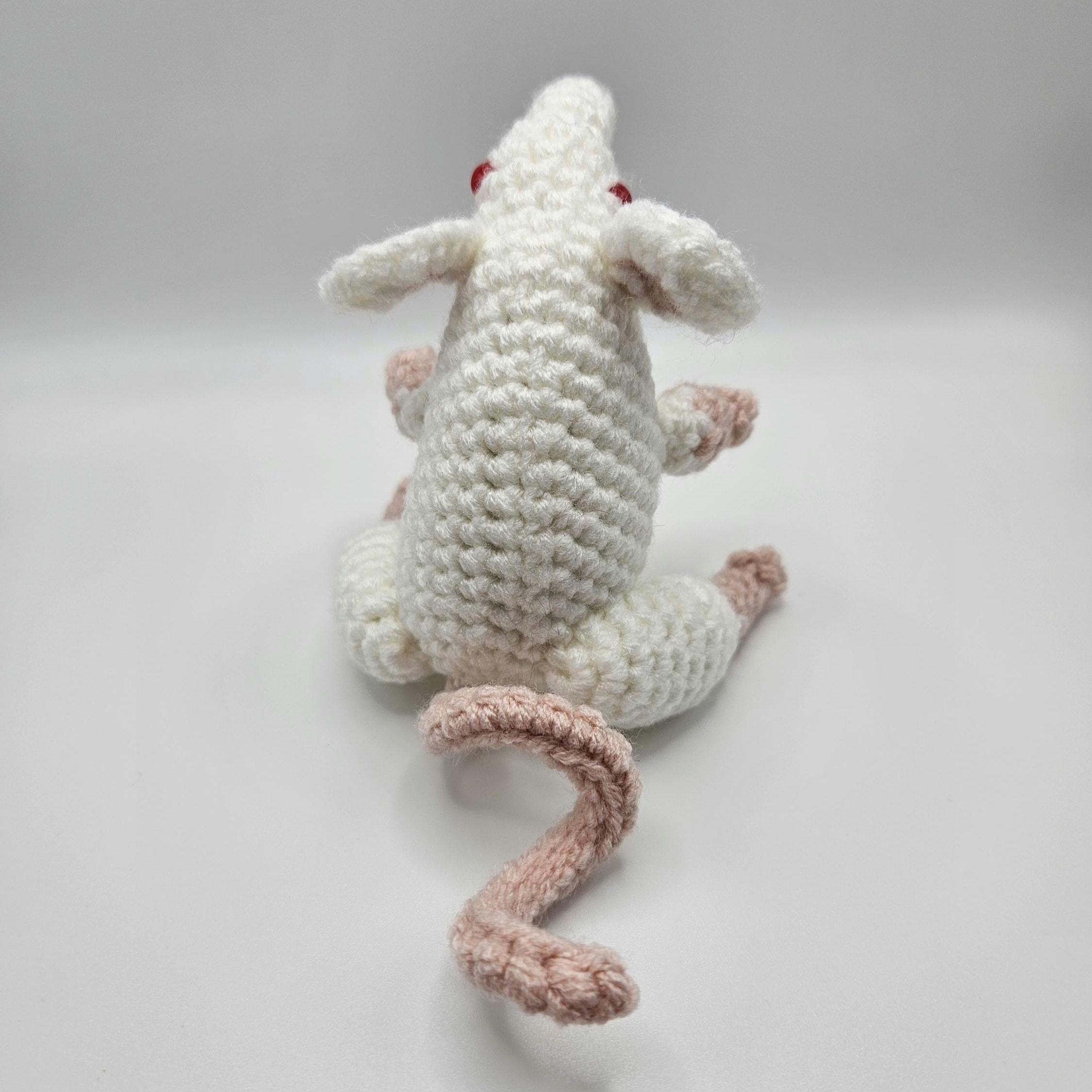 Crochet Winter Rat Doll (3.5 Inches Tall) - Etsy