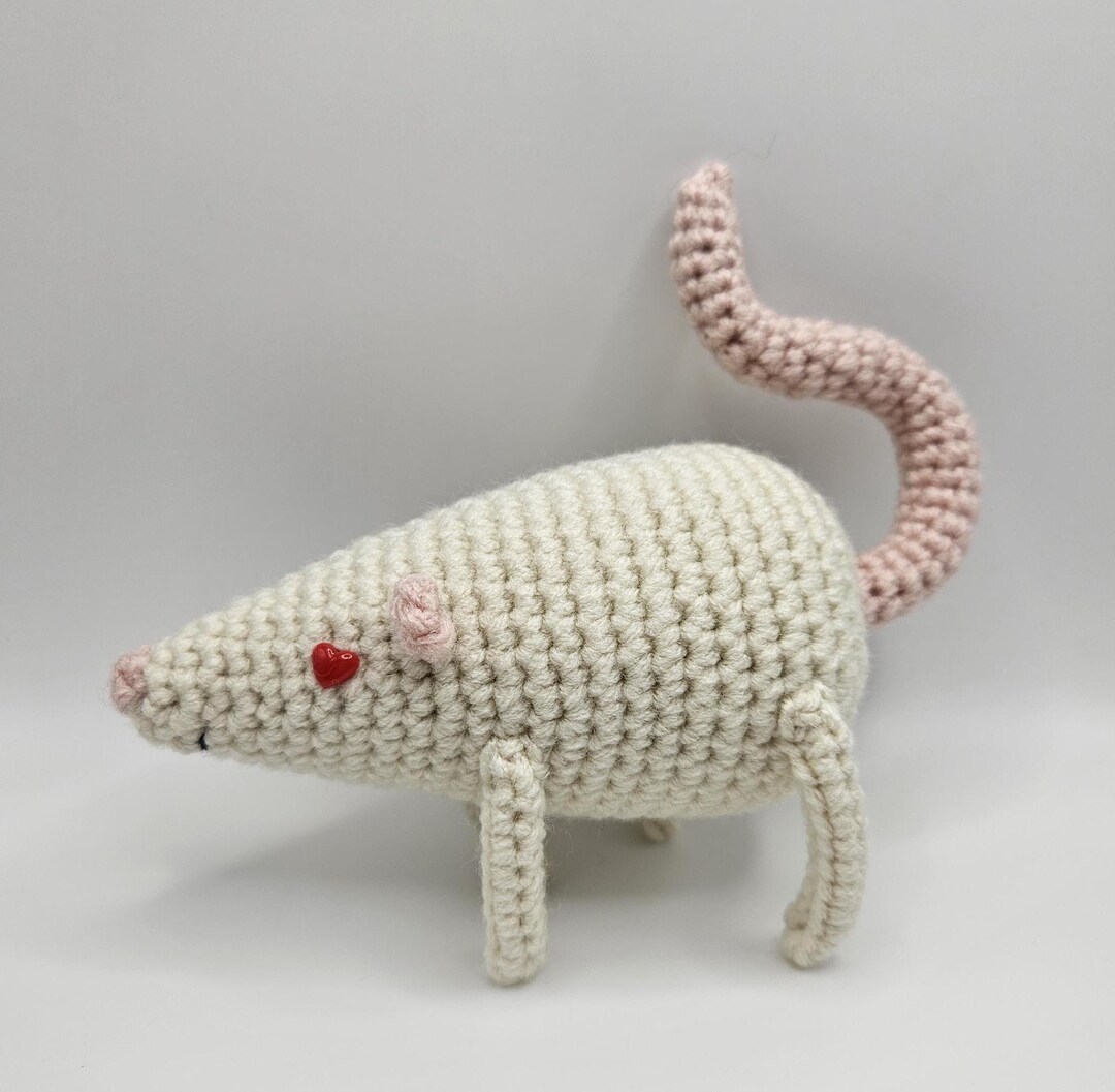 Crochet Ratty Doll (5.5 Inches Long) - Etsy