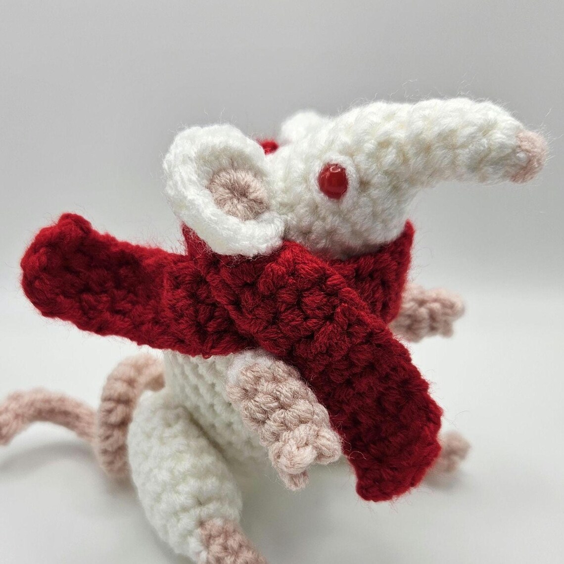 Crochet Winter Rat Doll (3.5 Inches Tall) - Etsy