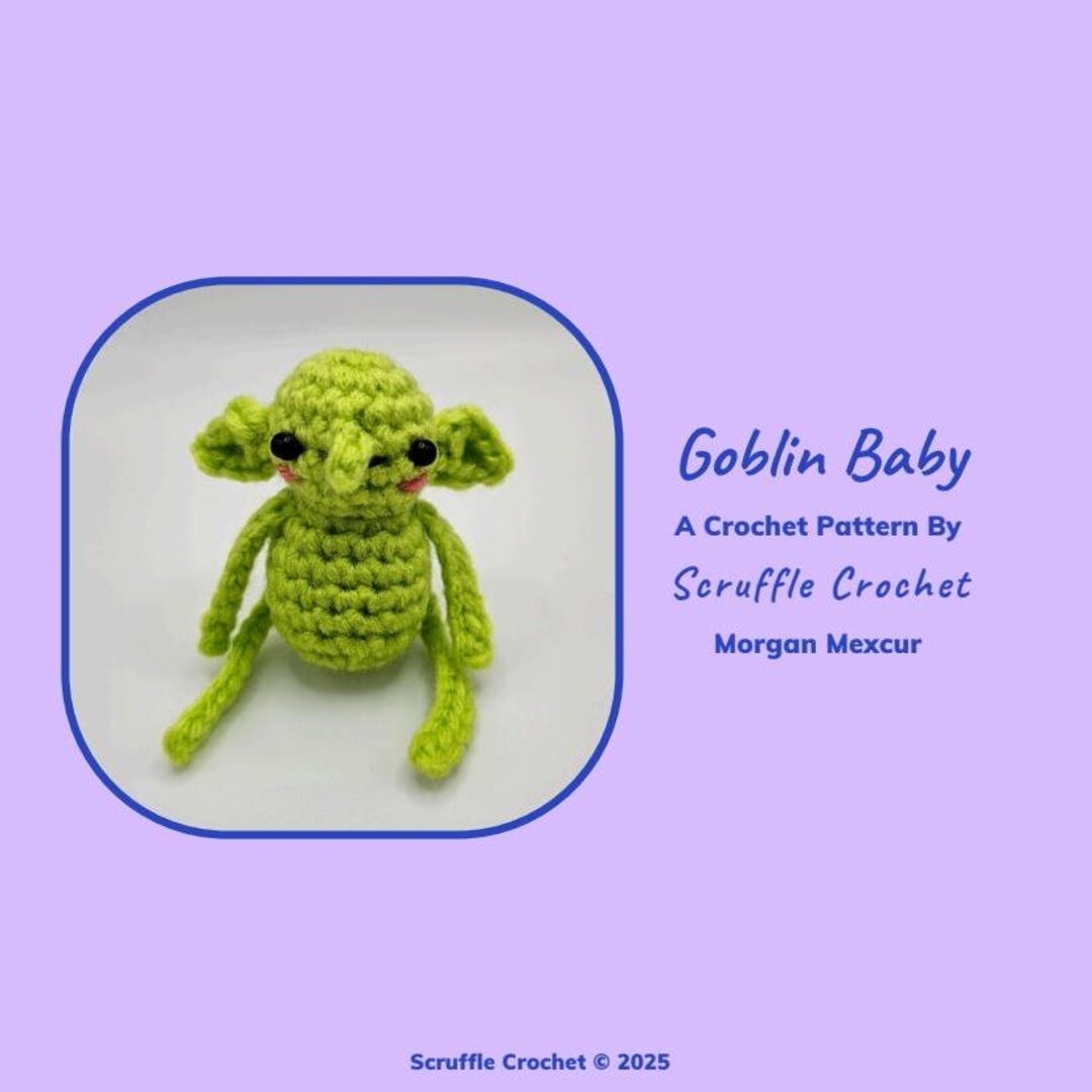 DIGITAL PDF Goblin Baby Crochet Pattern - Etsy