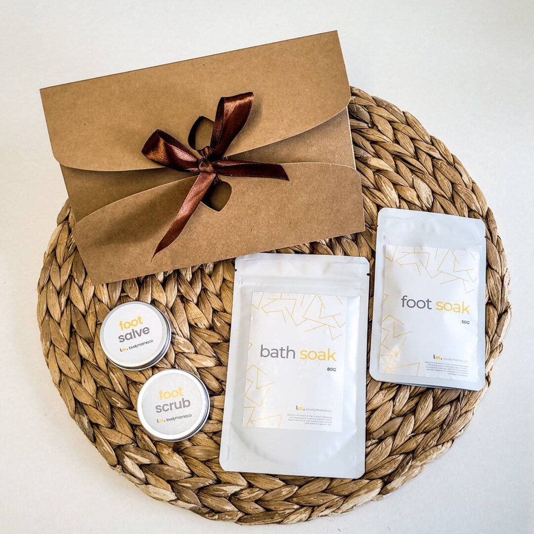 Runner Gift Set: Vegan Recovery Kit With Foot Soak & Bath Salts - Etsy