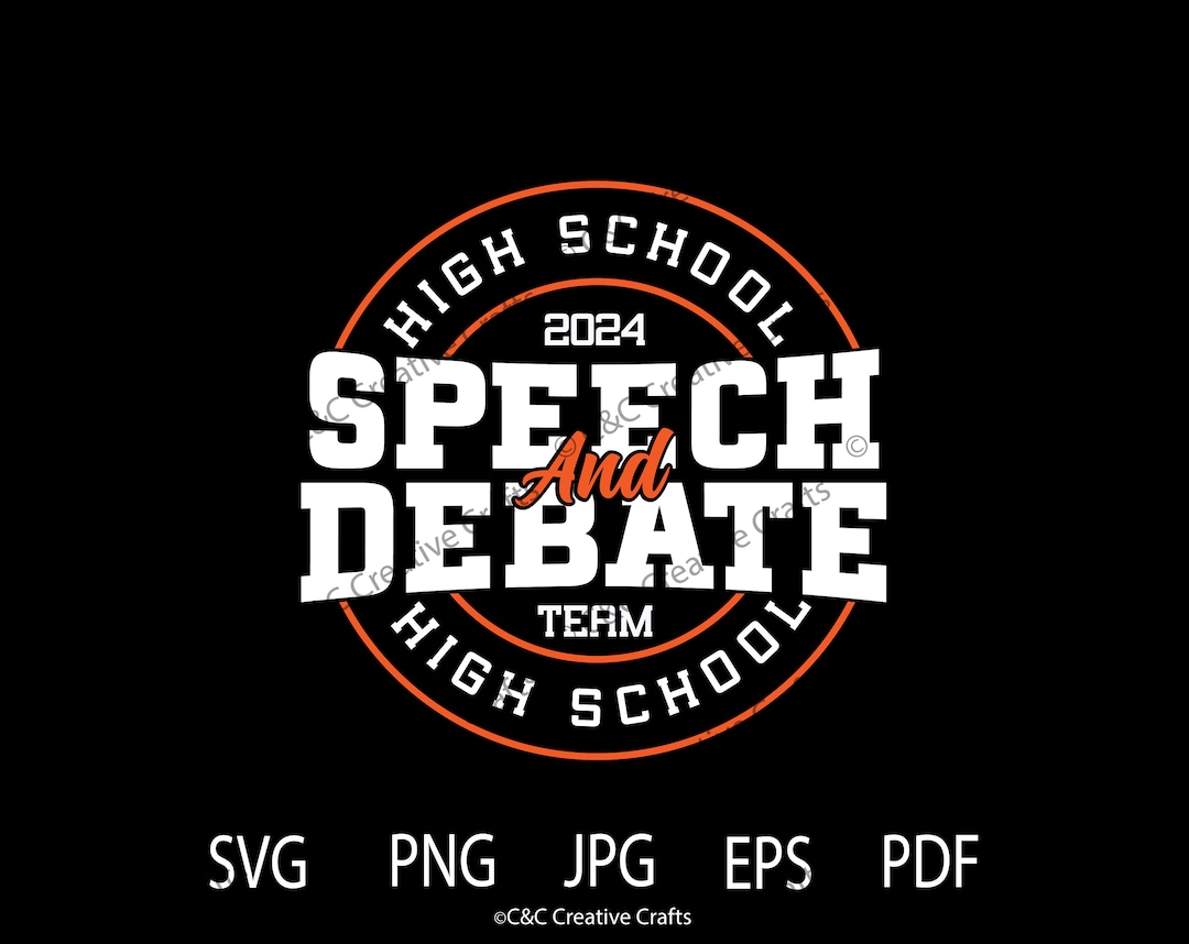 Speech and Debate Team Svg Debate Svg High School Svg SVG PNG JPG Eps ...