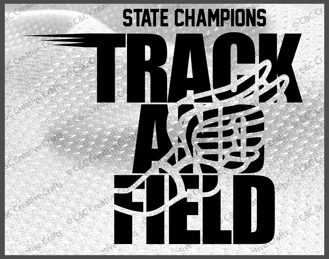 Track and Field Sport Image |track Svg | Track and Field Svg | State ...