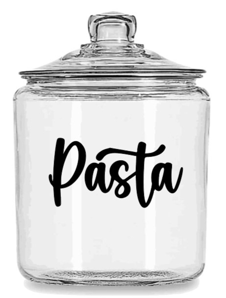 Pantry Canister Labels SVG - Etsy