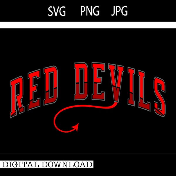 Red Devils Sport Team - Etsy