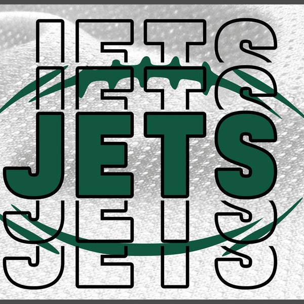 Jets Football Clip - Etsy