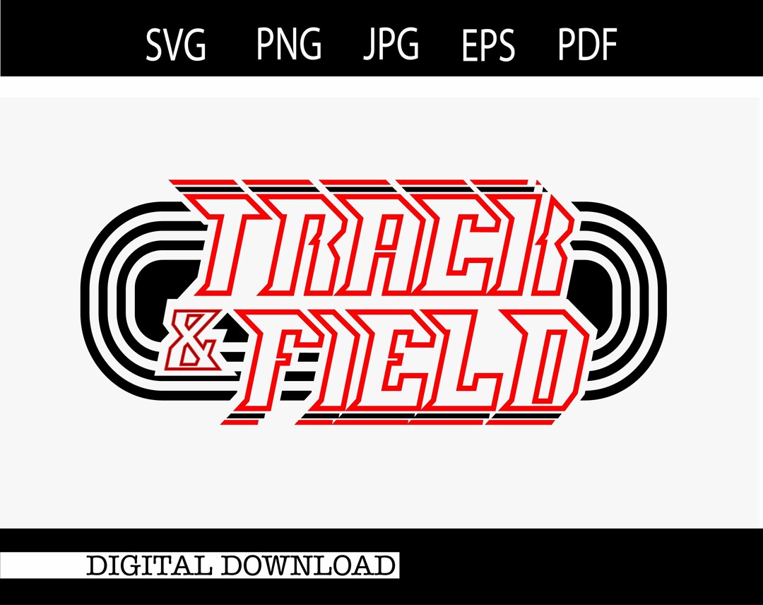 Track and Field| Instant Digital Download, SVG, PNG, JPG #23608 - Etsy