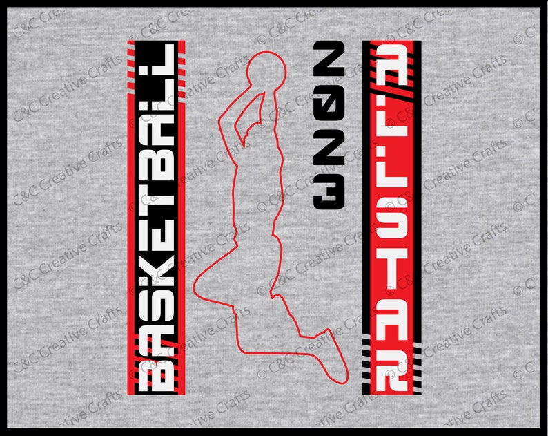 Basketball Player SVG | Mascot, Sports Team, Champions (digital ...