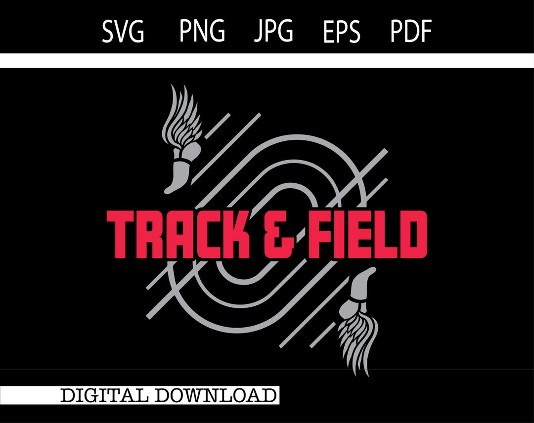 Track Svg | Field Svg | Track and Field Svg |SVG |PNG |JPG| Cricut ...
