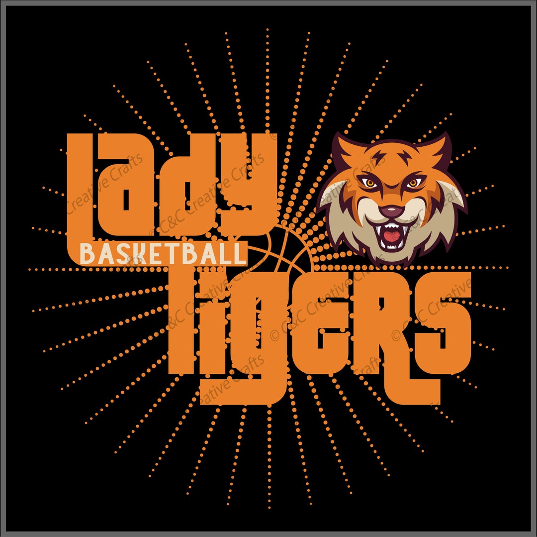 Lady Tigers Basketball Svg | Basketball Svg| Mascot Svg | Digital ...