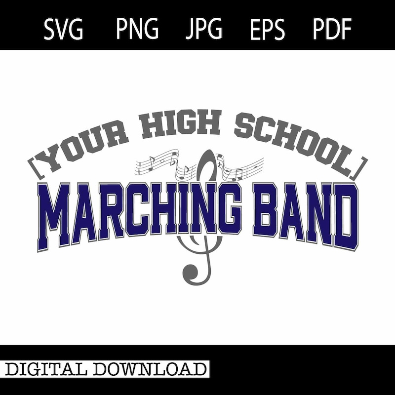 Marching Band Logos - Etsy