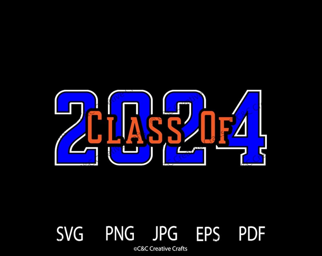 Class of 2024 Svg | Graduate 2024 Svg |SVG |PNG | JPG| Instant Digital ...