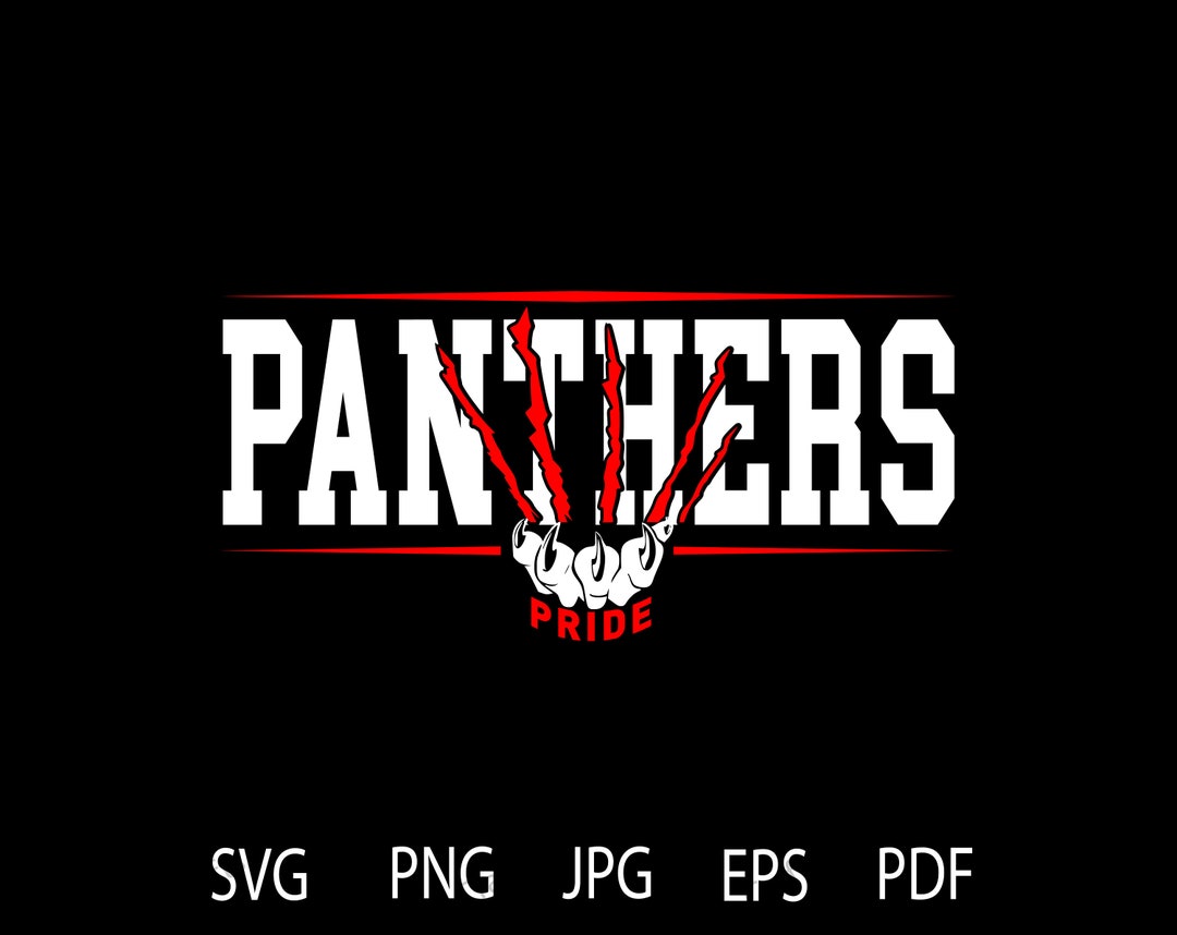 Panthers Pride Sports Team |team Spirit | SVG |PNG |JPG| Sublimation ...