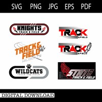 Track and Field Svg,track Team Svg,game Day Svg,track Fan Svg,cut Files ...
