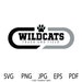 Track and Field| Wildcats| Instant Digital Download, SVG, PNG, JPG ...