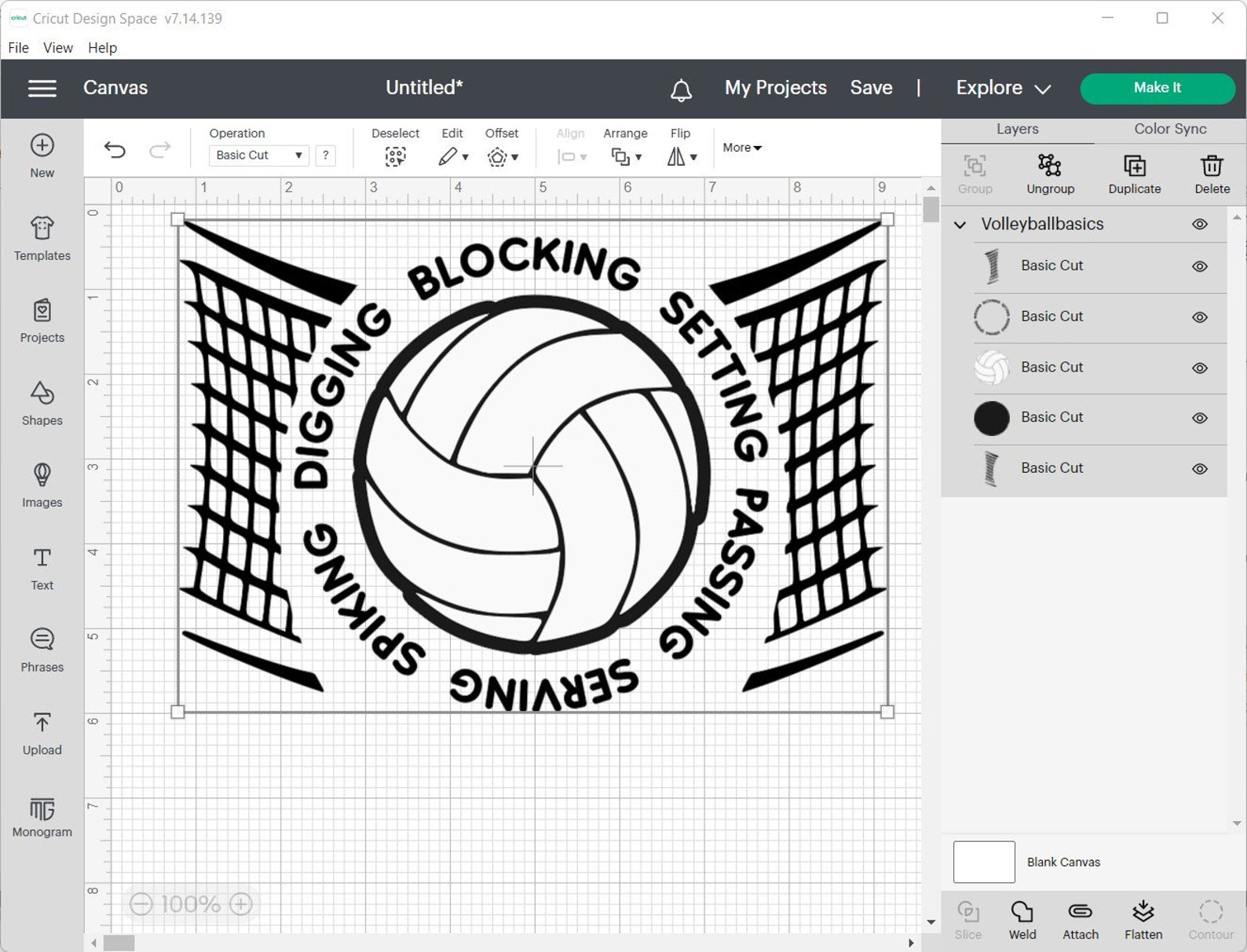 Volleyball Basics SVG Volleyball Svg SVG PNG jpg - Etsy