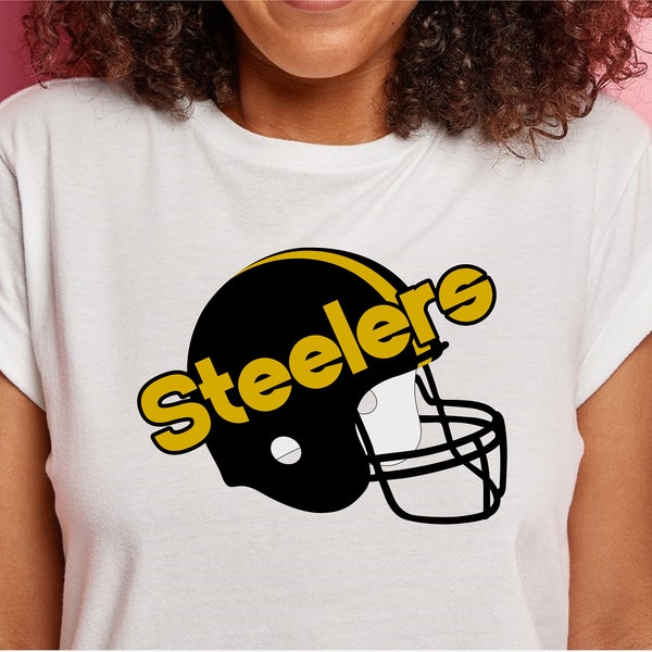 Steelers Helmet Logo Png - Etsy