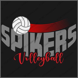 Volleyball Svg | Spikers Volleyball Svg |digital Download, SVG, PNG ...
