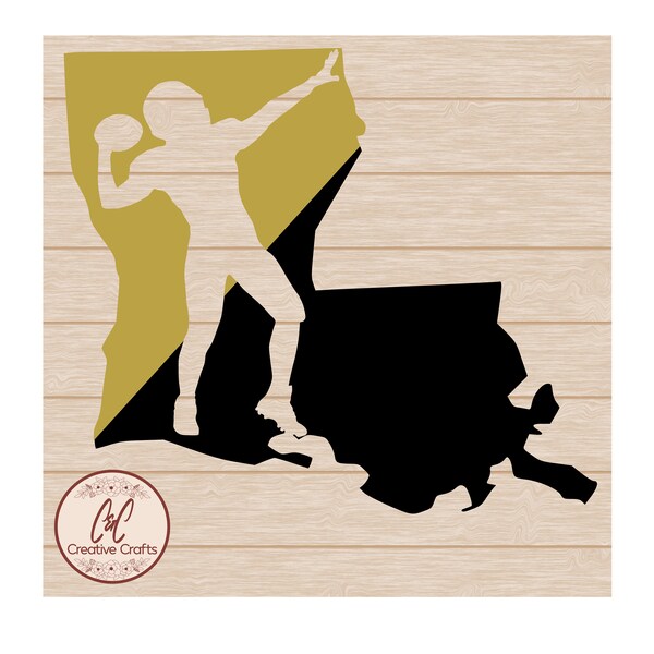 Louisiana Boot Svg - Etsy