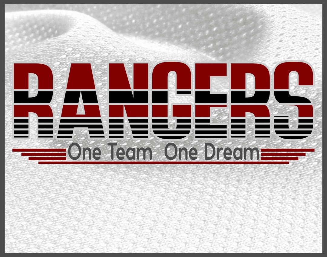 Rangers Sports Team | Rangers Svg | Team Quote | SVG |PNG |JPG ...