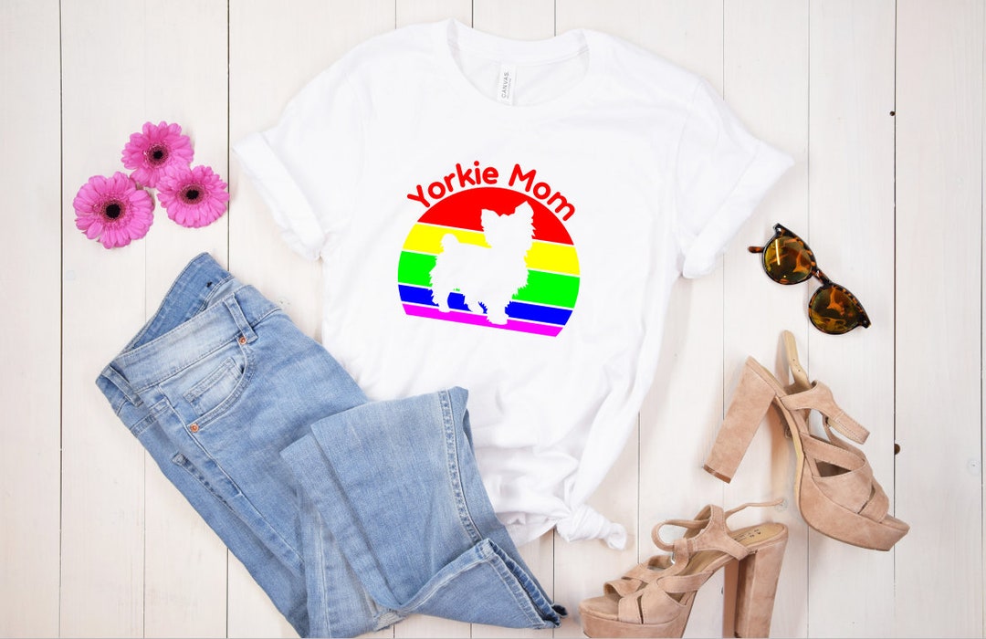 Yorkie Mom SVG | Dog Breed Clipart (digital Download) - Etsy