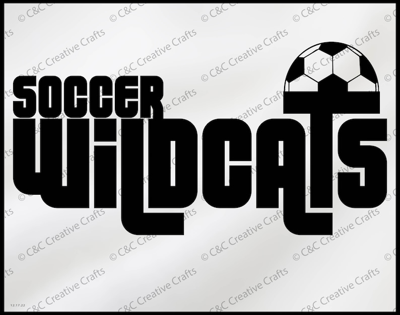 Wildcats Soccer Wildcats Svg Soccer Svg Sports Team SVG - Etsy