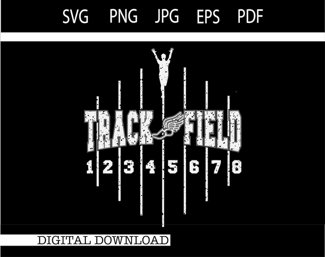 Track Svg | Field Svg | Track and Field Svg |SVG |PNG |JPG| Cricut ...