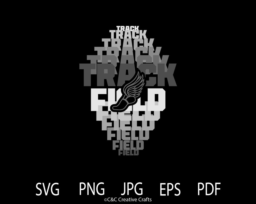 Track and Field | Track | Field |SVG |PNG |JPG | Eps | Pdf #23435 - Etsy