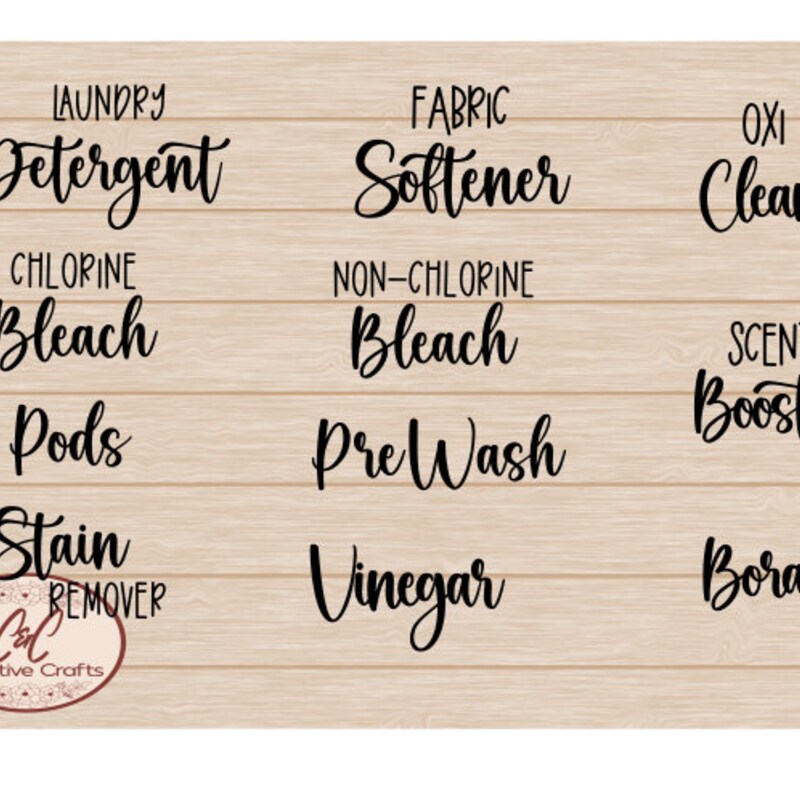 Laundry Labels - Etsy