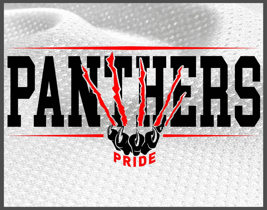 Panthers Pride Sports Team team Spirit SVG PNG JPG - Etsy