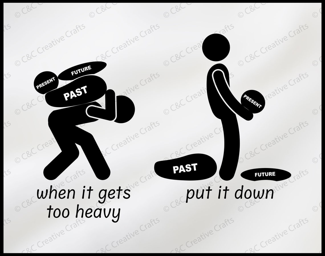 Inspirational Svg, When It Gets Too Heavy Svg, Put It Down Svg, Digital ...