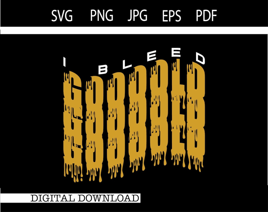 I Bleed Gold Svg | Digital Download, SVG, PNG, JPG, Eps, Pdf #23560 - Etsy