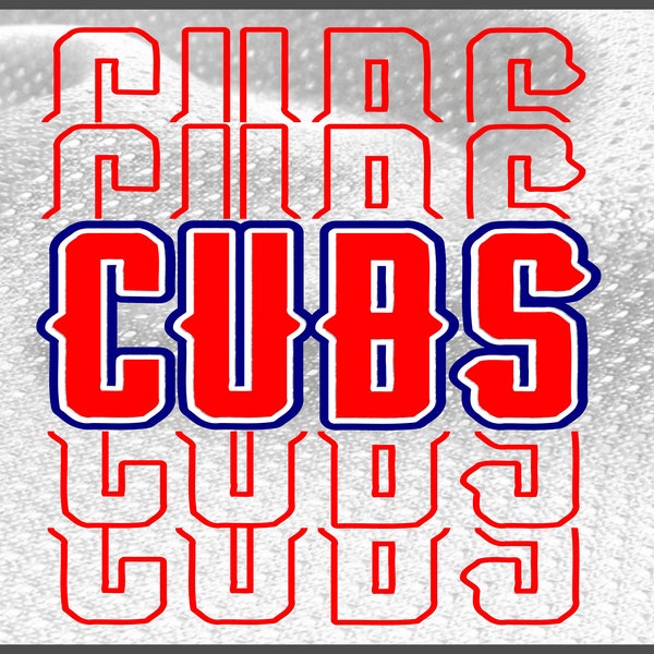Cubs Svg - Etsy