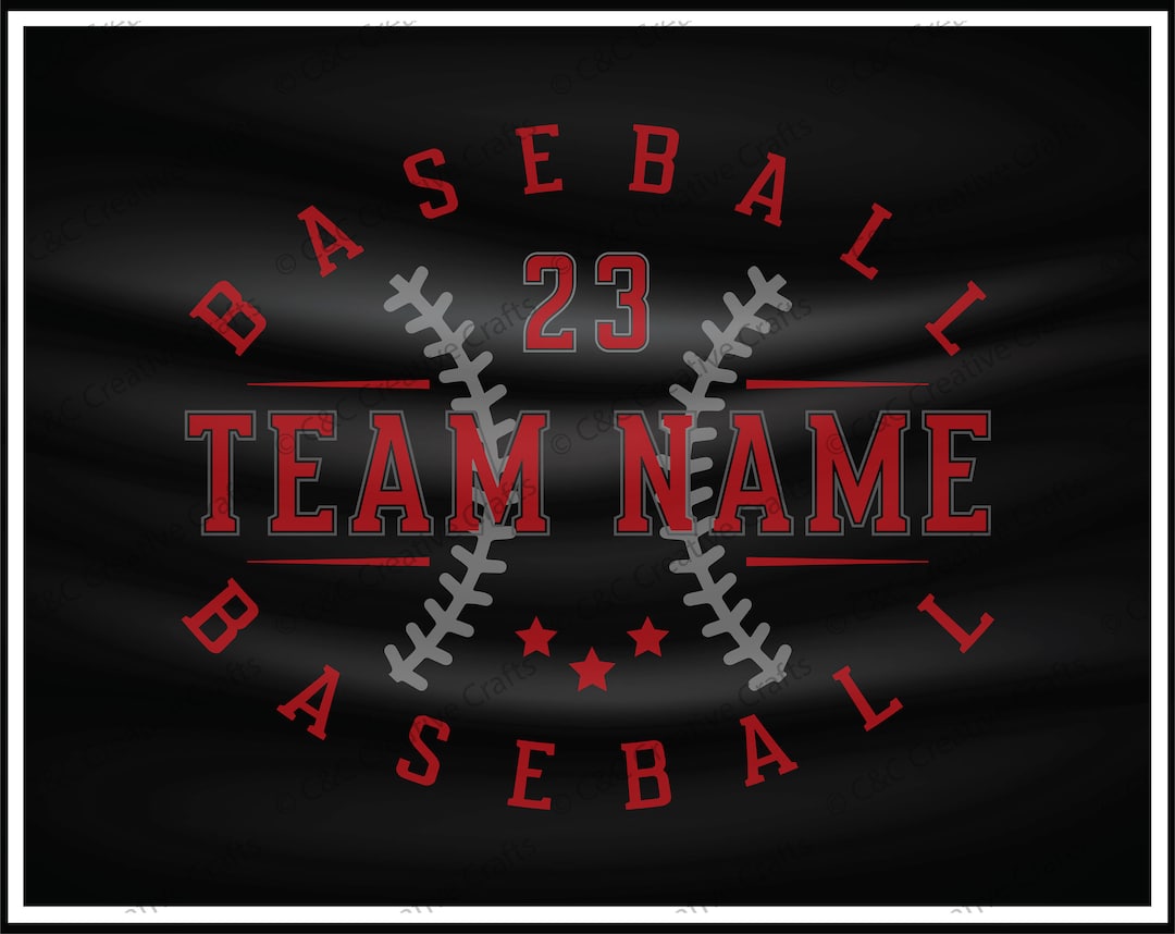Custom Baseball Team Design Svg | Sports Team |SVG |PNG |JPG| Cricut ...
