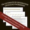 6 Generation Family Tree Google Spreadsheet Genealogy Form an Ancestor ...