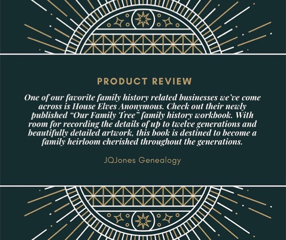 Set of 2 CUSTOM HARDCOVER Family Tree Books With Personalized Intro ...