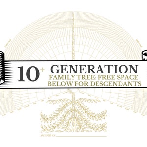 10 11 Generations Family Tree JPG With 10 Generations in the Fan Chart ...