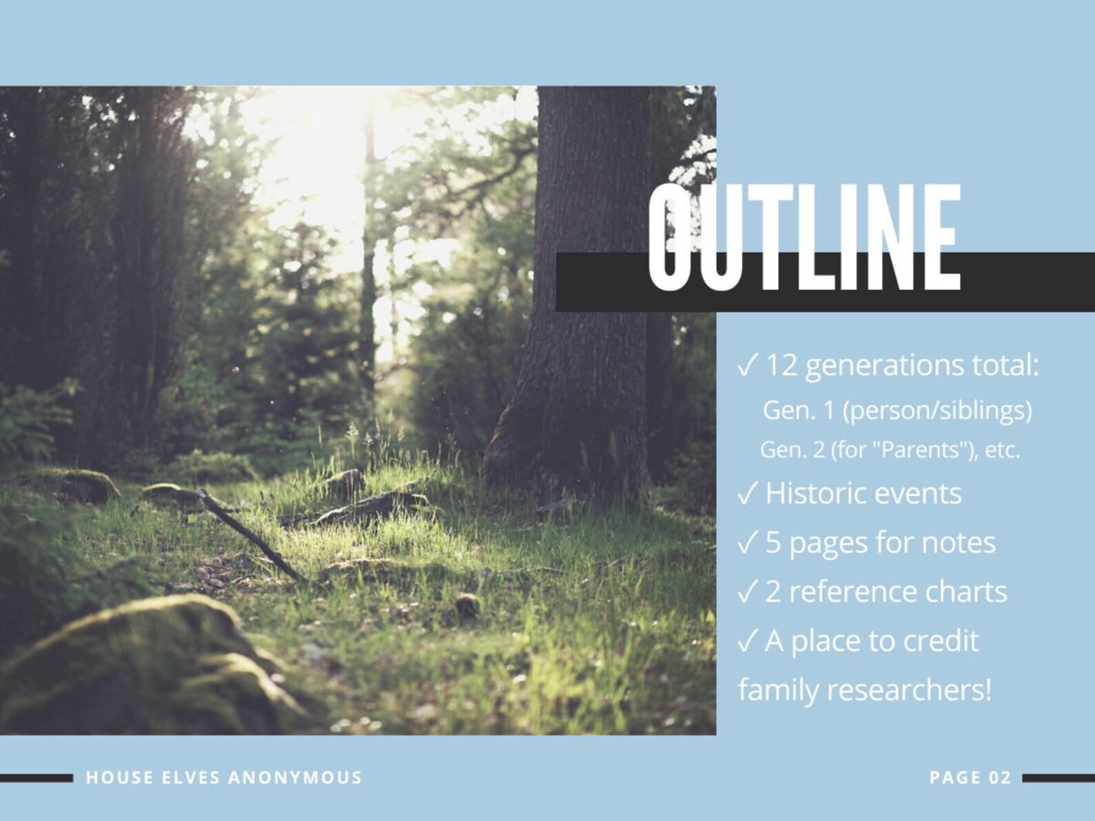 The Ultimate Family Tree Bundle for 12 Generations - Etsy