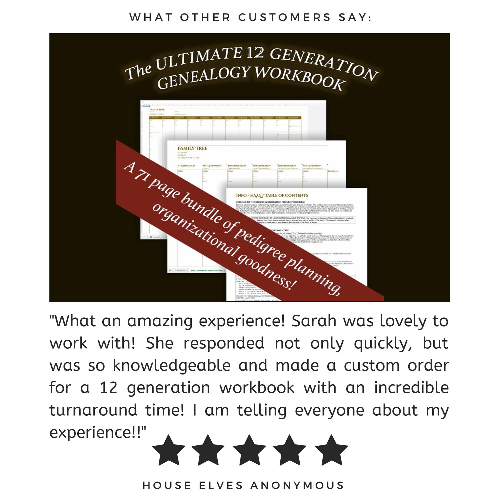 Griffin Family Tree Chart Printable for 10 Generations at 300 Dpi and ...