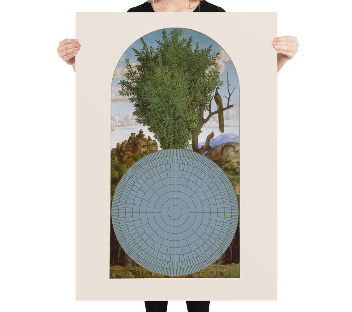 XL 9 Generation Family Tree Giclée Print Genealogy Chart - Etsy
