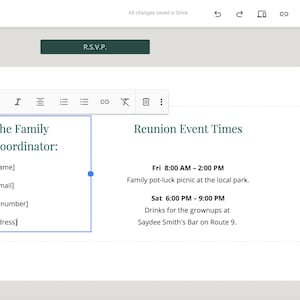FAMILY REUNION WEBSITE - One-click Setup With Sample Content - Easy to ...