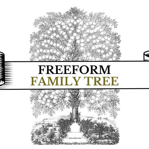 Kids Family Tree Poster - Etsy