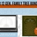 The Ultimate Family Tree Bundle for 12 Generations - Etsy