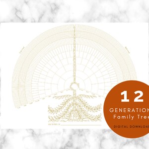 10 11 Generations Family Tree JPG With 10 Generations in the Fan Chart ...