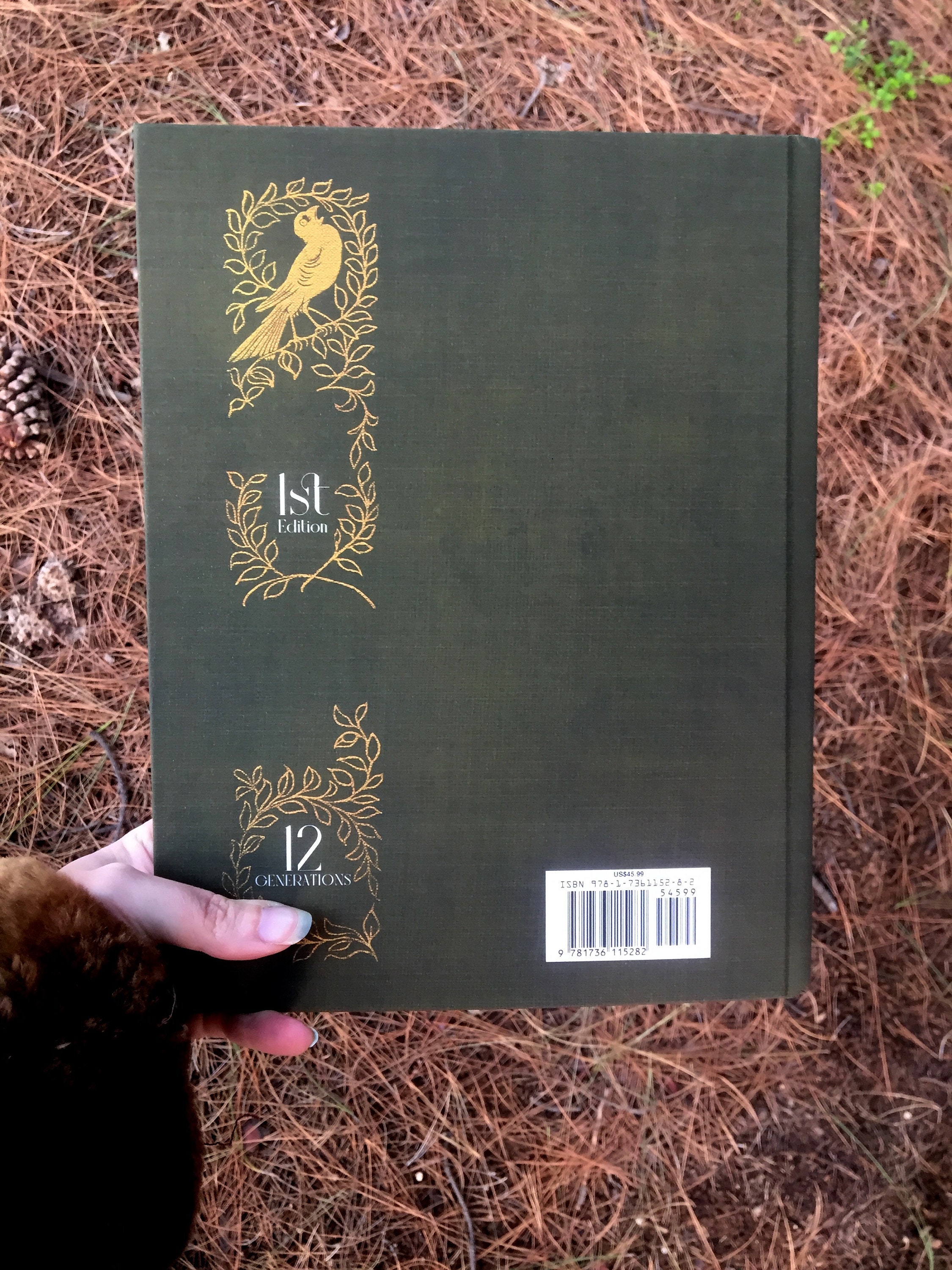 Set of 2 CUSTOM HARDCOVER Family Tree Books With Personalized - Etsy