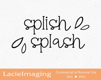 Splish Splash Quote | Etsy